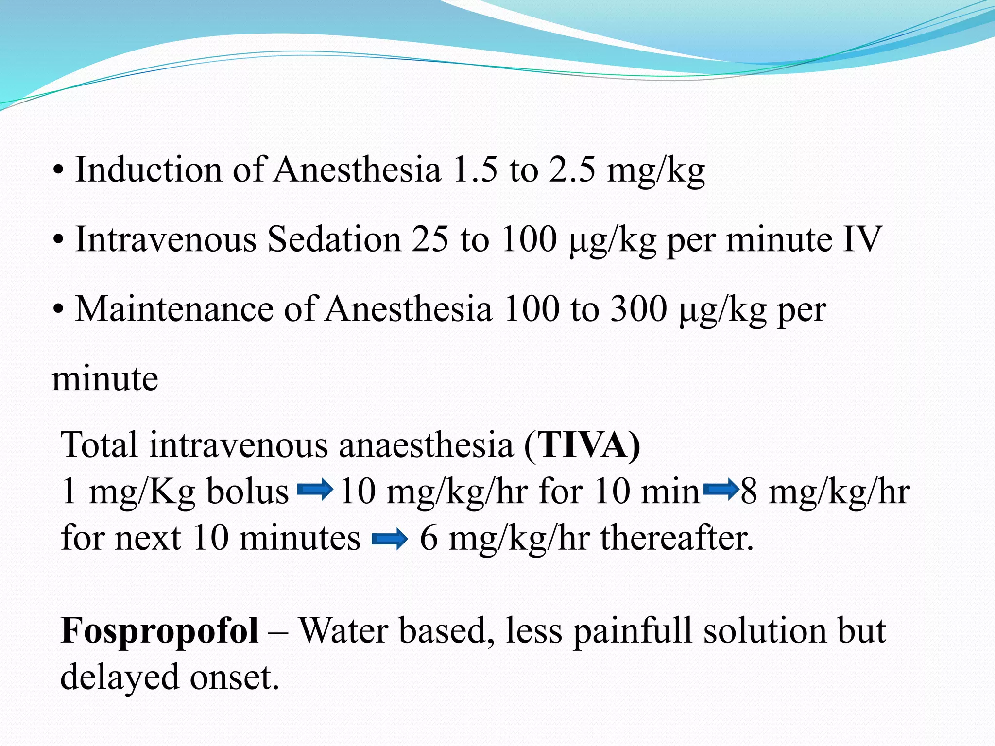 IV induction agent | PPTX
