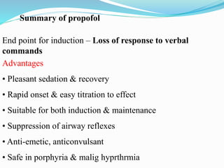 IV induction agent | PPTX
