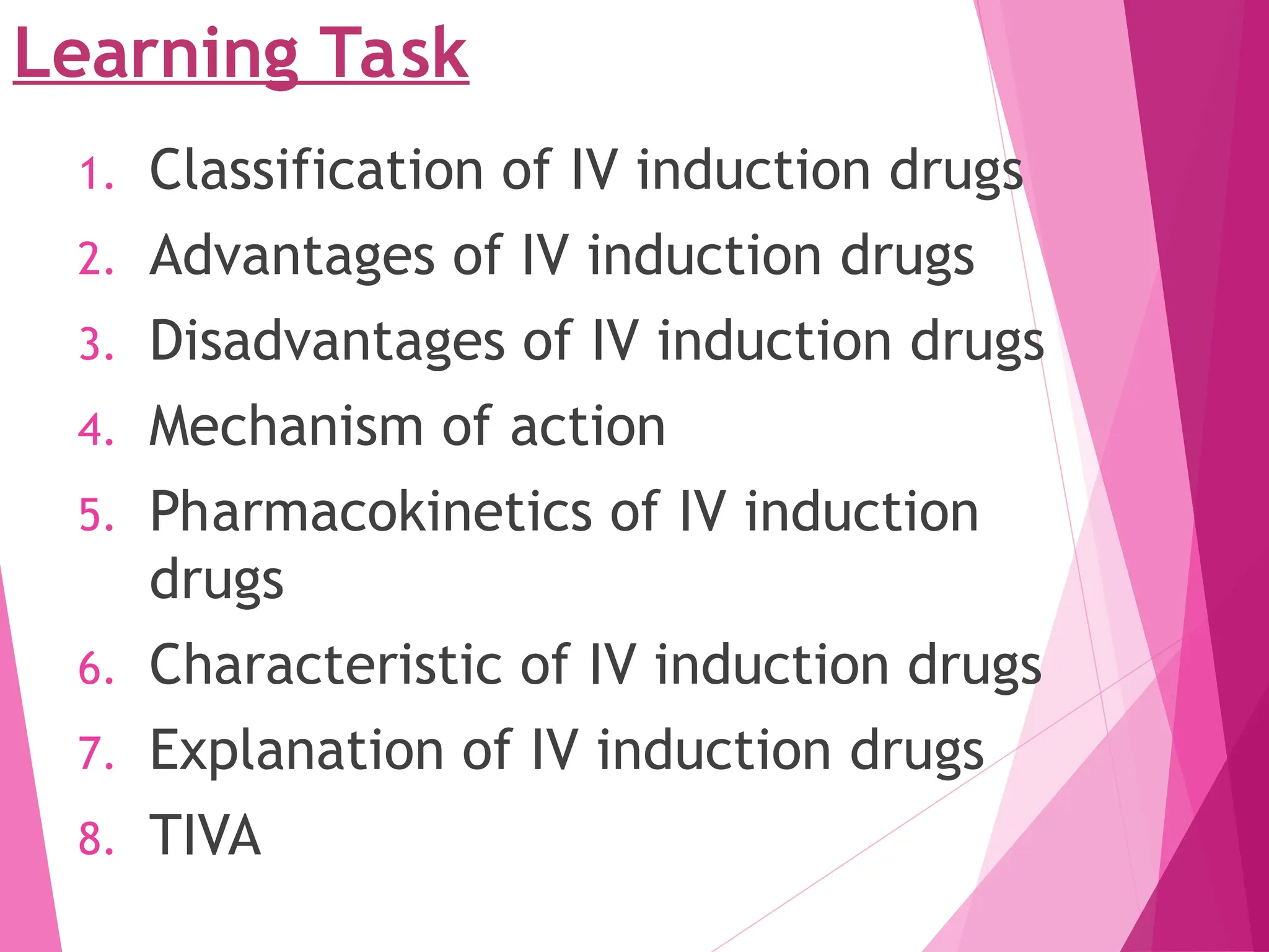 INTRAVENOUS INDUCTION DRUGS by SALUM.ppt