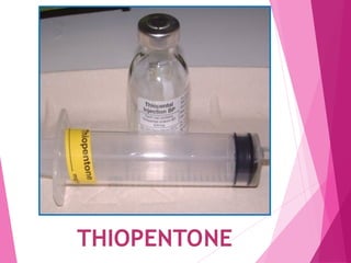 INTRAVENOUS INDUCTION DRUGS by SALUM.ppt | Brain and Nervous System ...