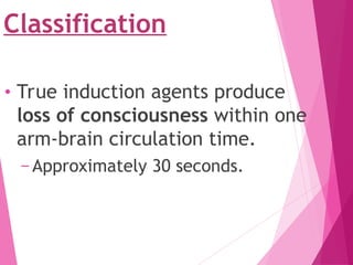INTRAVENOUS INDUCTION DRUGS by SALUM.ppt | Brain and Nervous System ...