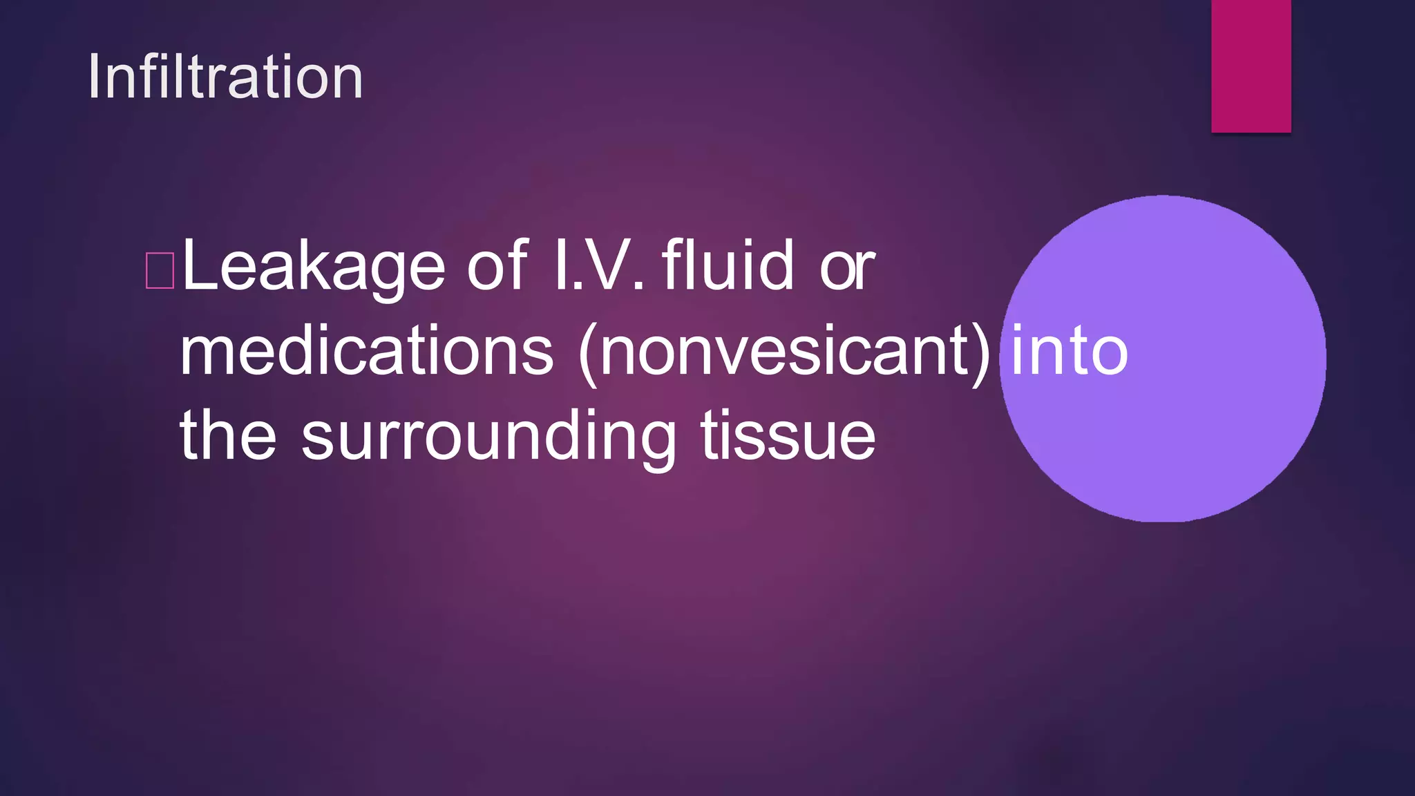 Ivinfiltrationandextravasation 180303123224 | PPT