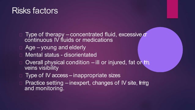 IV infiltration and Extravasation | PPTX | Medical Health