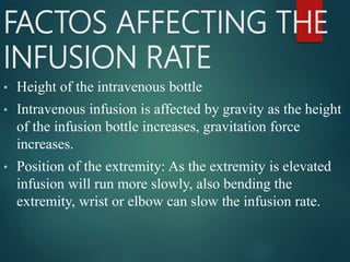 Iv infusion DR. Parshant | PPTX