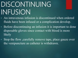 Iv infusion DR. Parshant | PPTX