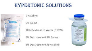 Intra venous infusion - including all aspects of iv fluid therapy | PPT