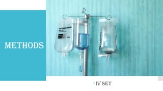 Intra venous infusion - including all aspects of iv fluid therapy | PPT