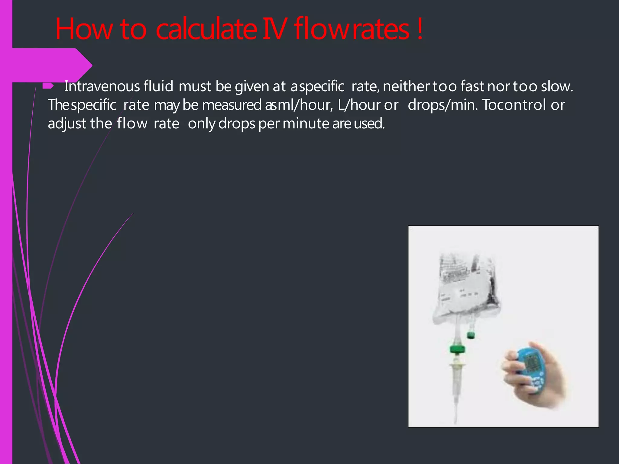 Iv infusion ppt | PPTX