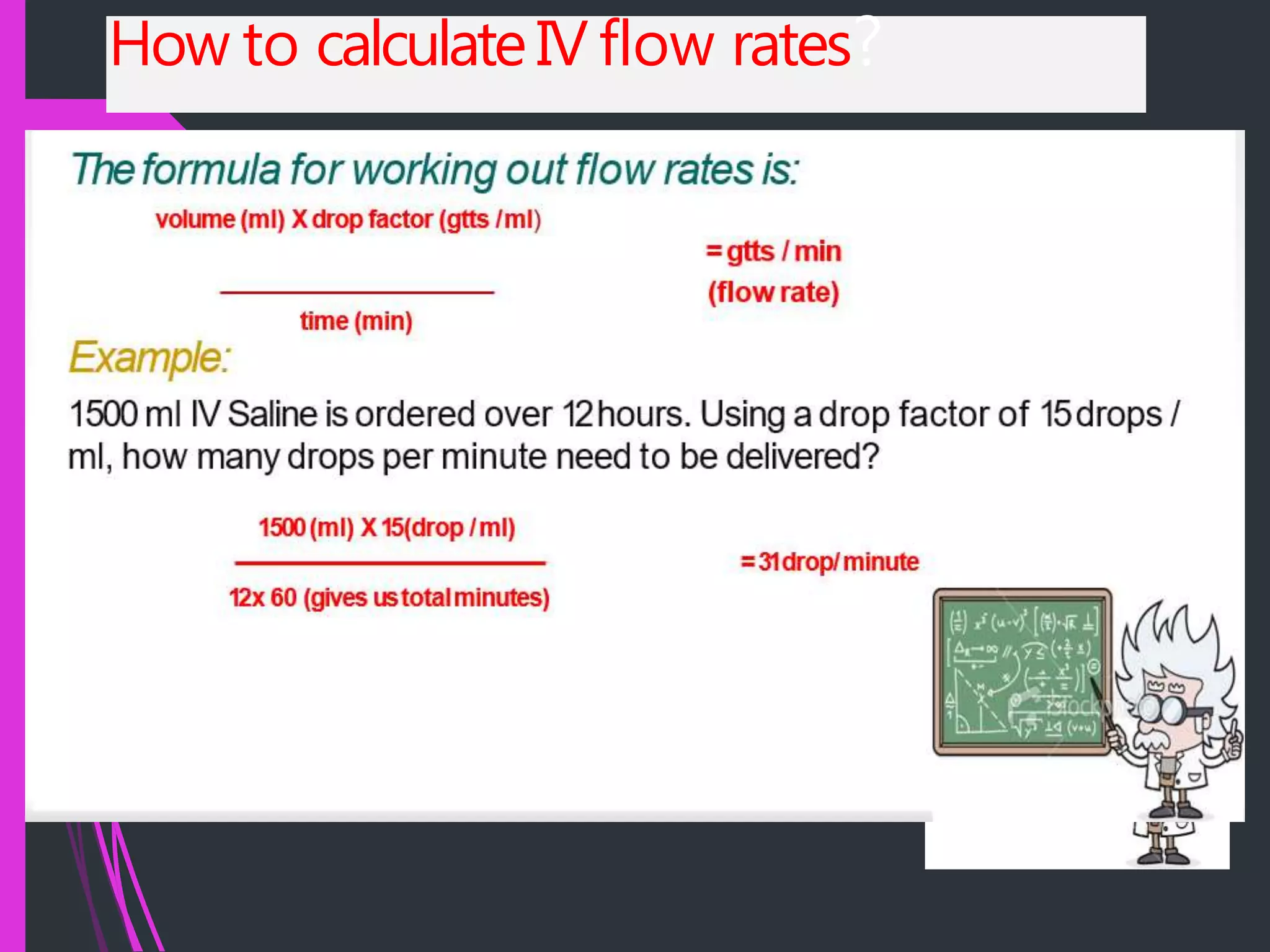 Iv infusion ppt | PPTX