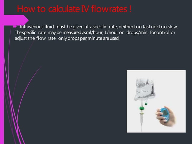 Iv infusion ppt | PPTX