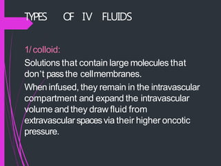 Iv infusion ppt | PPTX