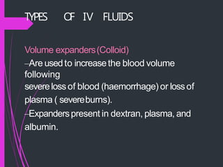 Iv infusion ppt | PPTX
