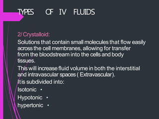 Iv infusion ppt | PPTX