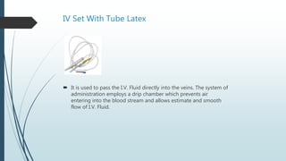 Iv infusion set | PPTX