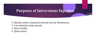 Iv injection | PPTX