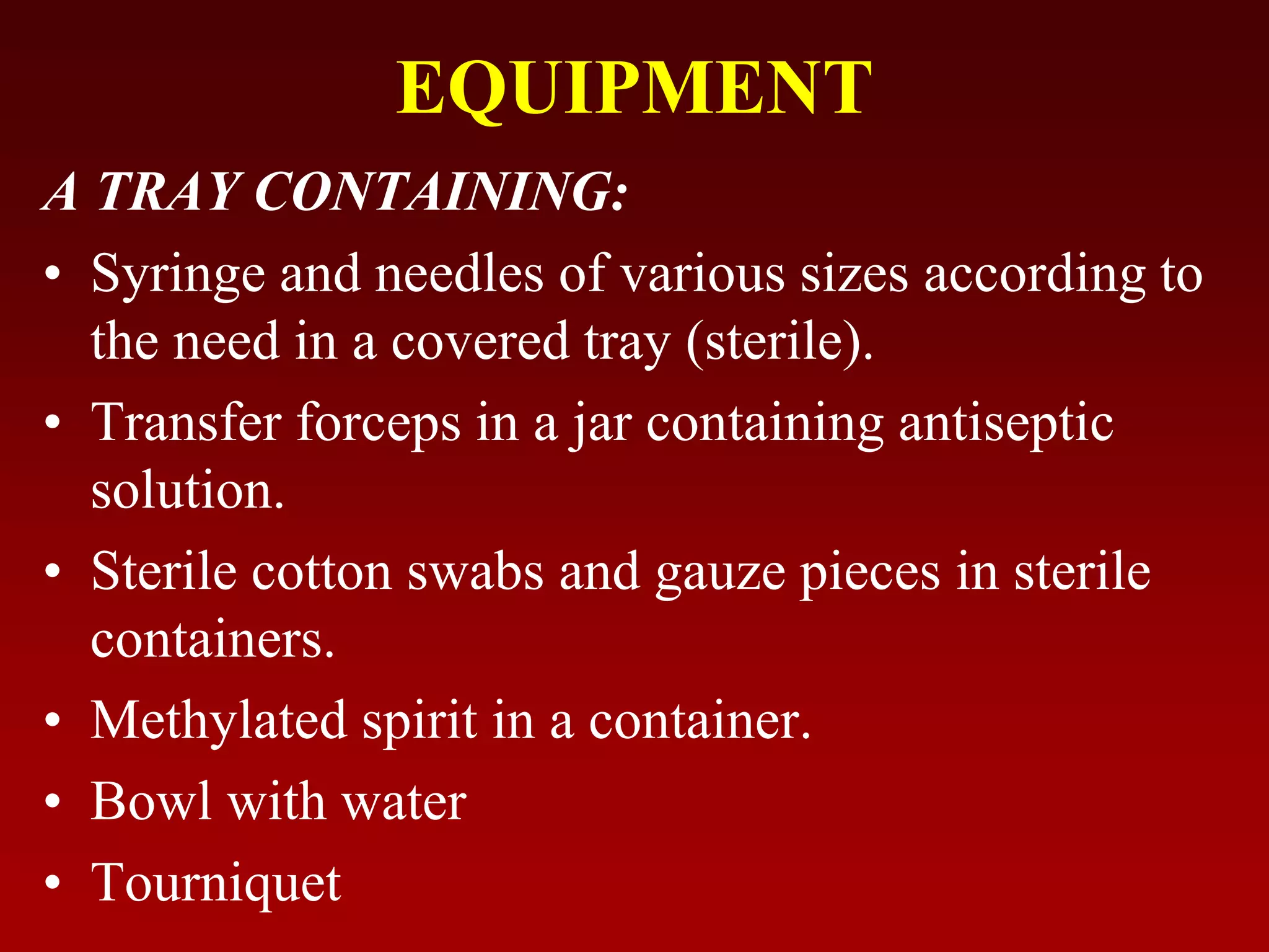 Iv injection- intravenous injection | PPTX