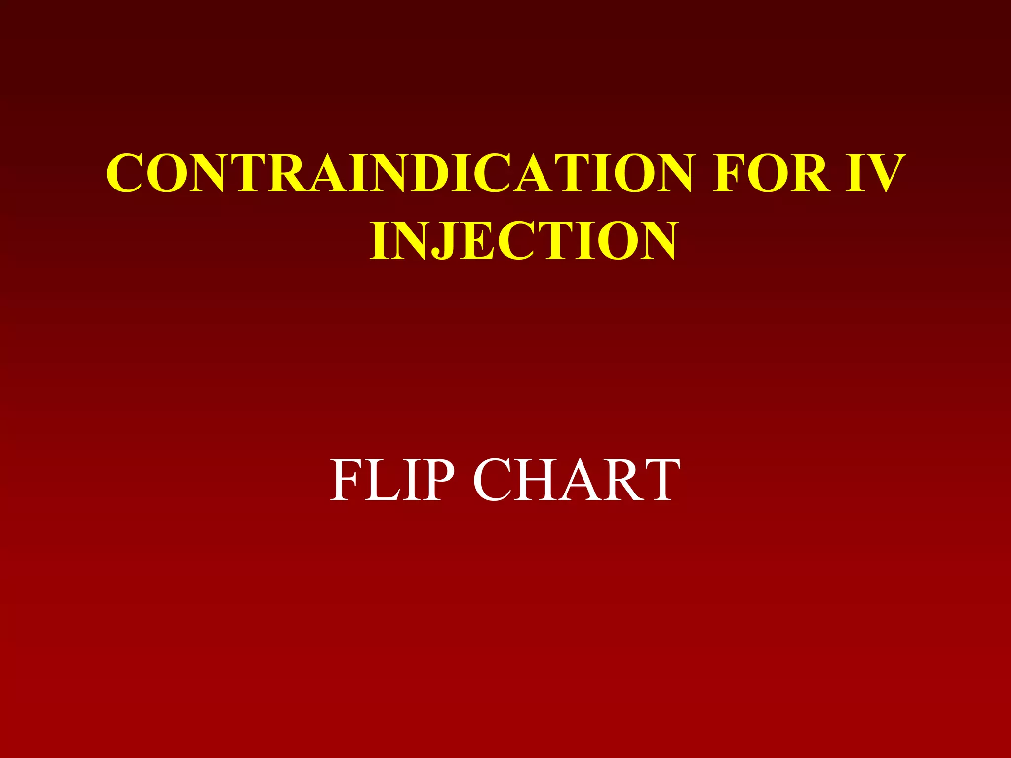 Iv injection- intravenous injection | PPTX