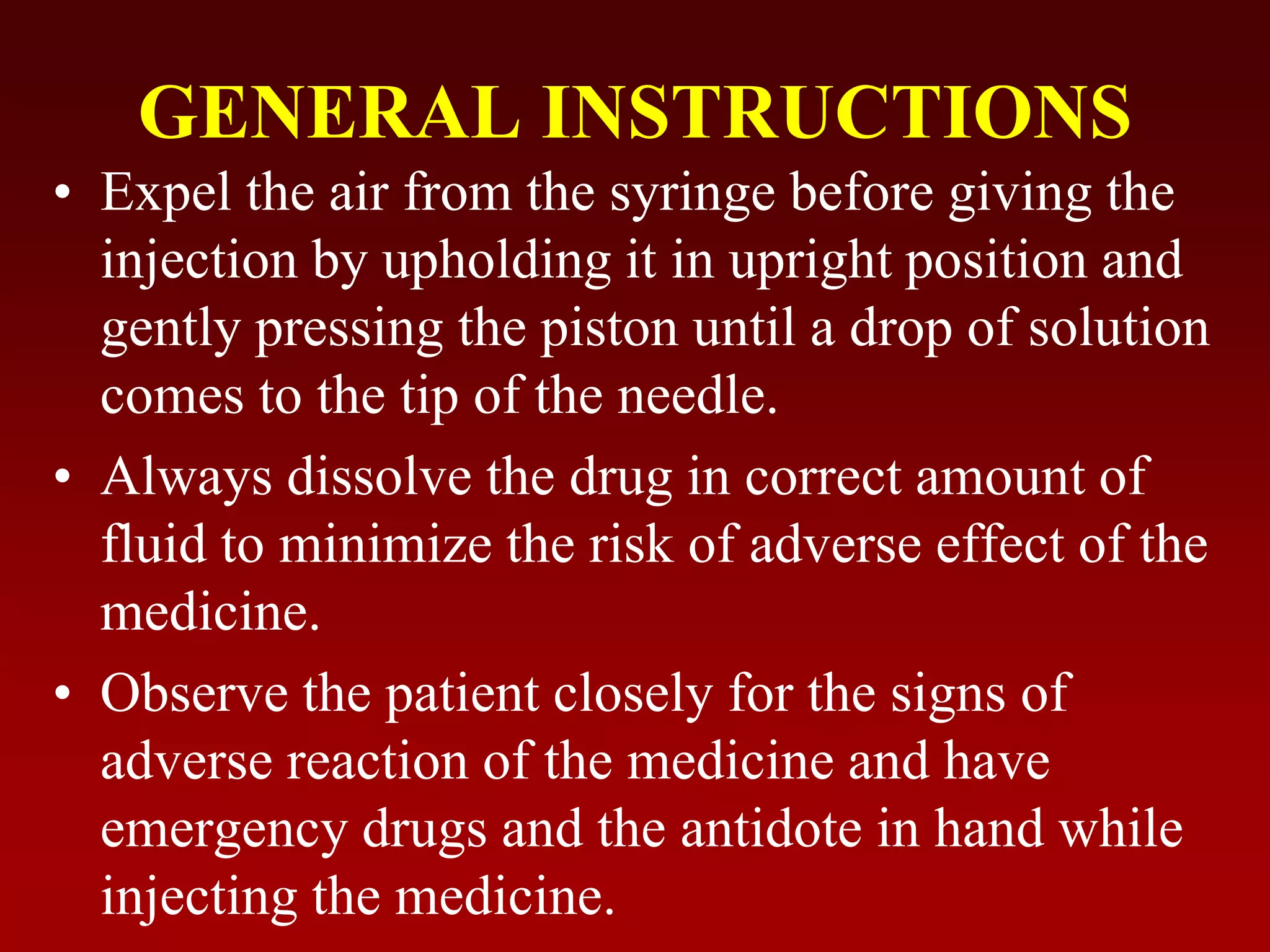 Iv injection- intravenous injection | PPTX