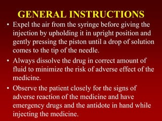 Iv injection- intravenous injection | PPTX