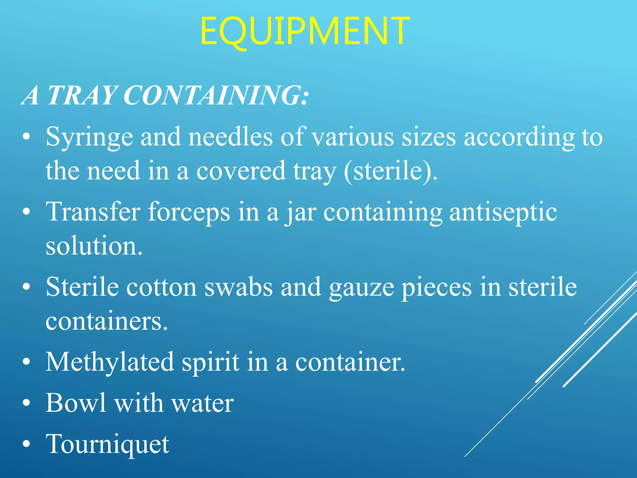 Intravenous Injection ppt | PPTX