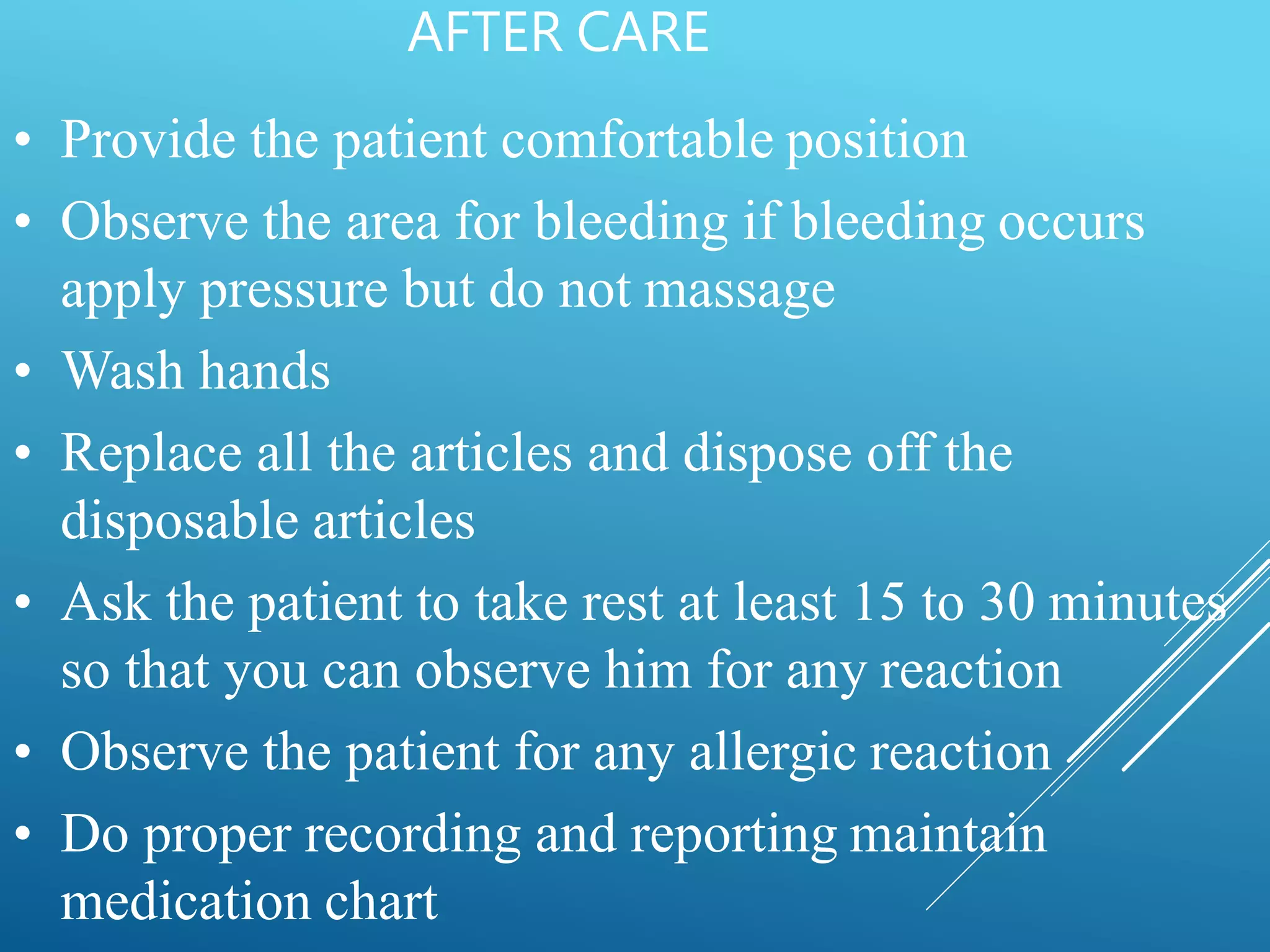 Intravenous Injection ppt | PPTX