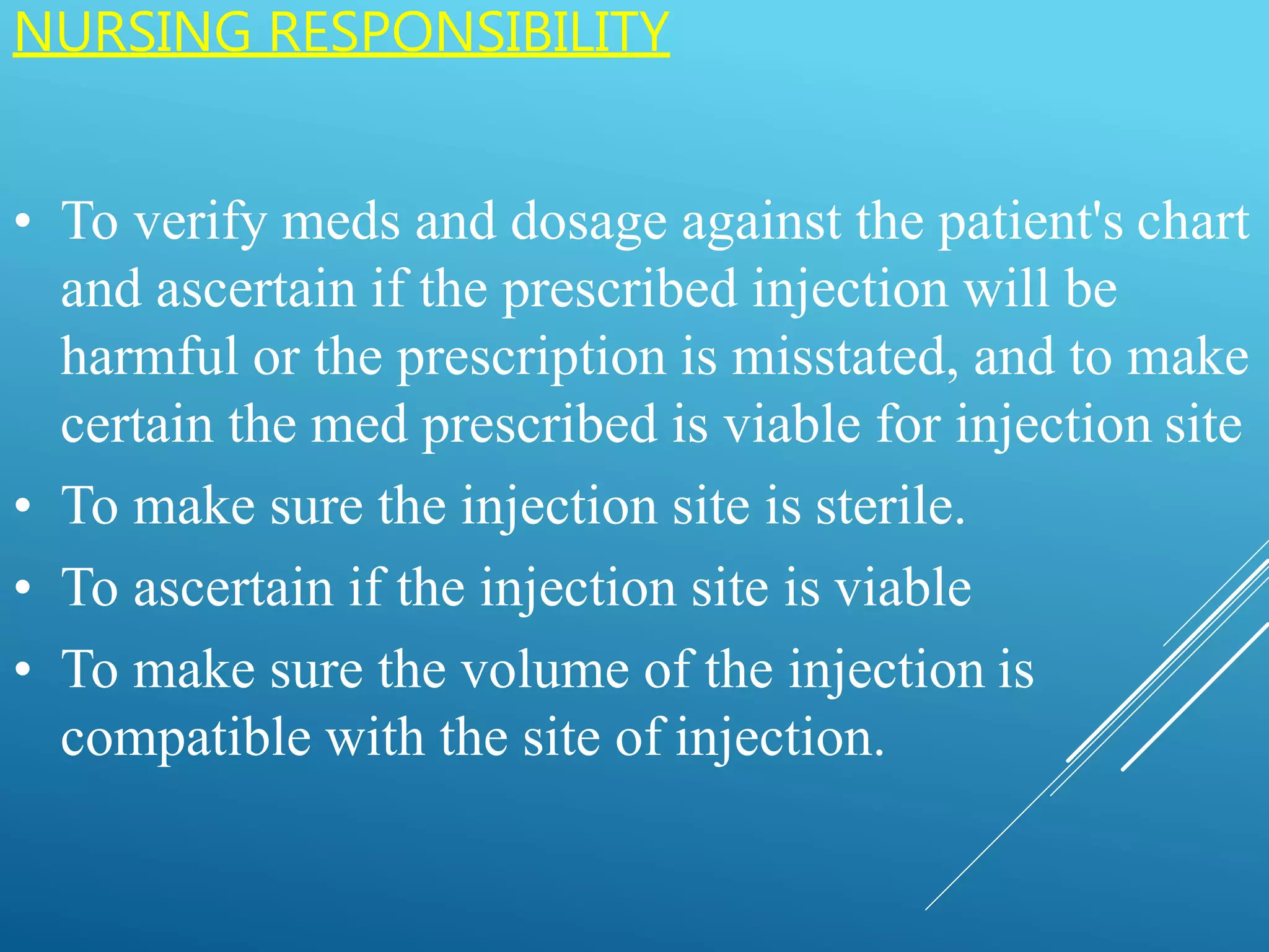 Intravenous Injection ppt | PPTX