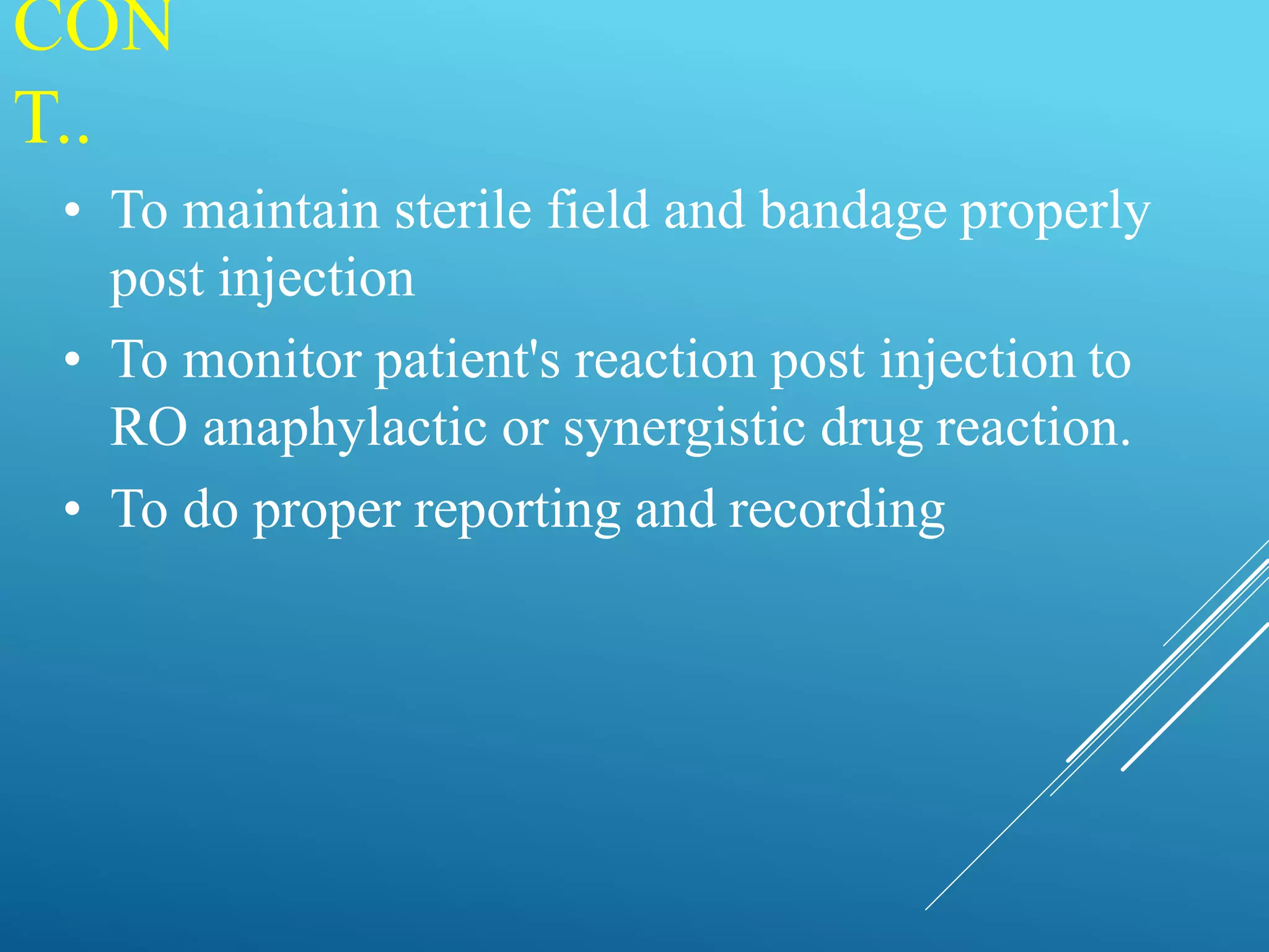 Intravenous Injection ppt | PPTX