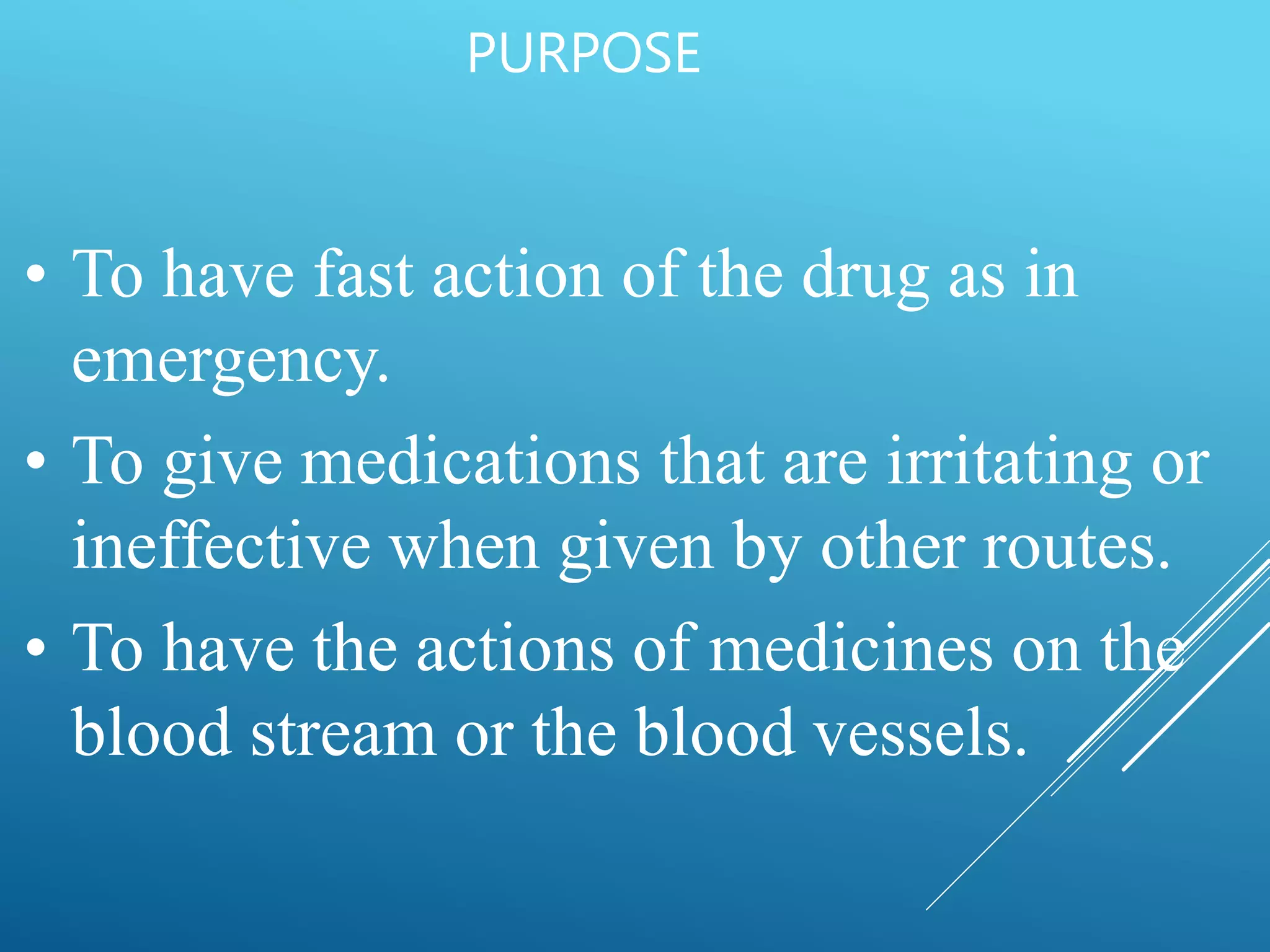 Intravenous Injection ppt | PPTX