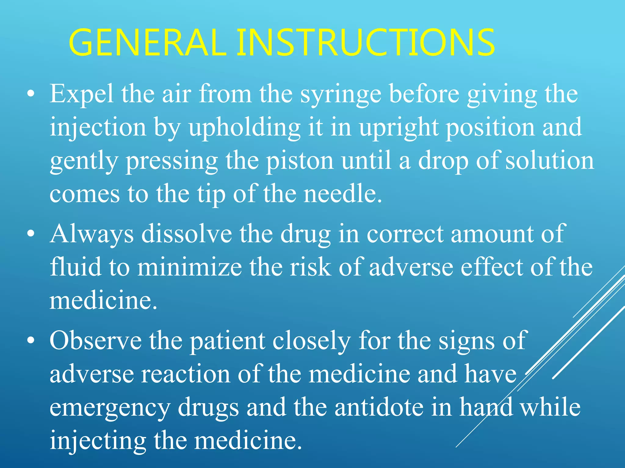 Intravenous Injection ppt | PPTX