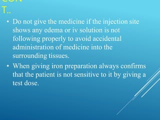 Intravenous Injection ppt | PPTX