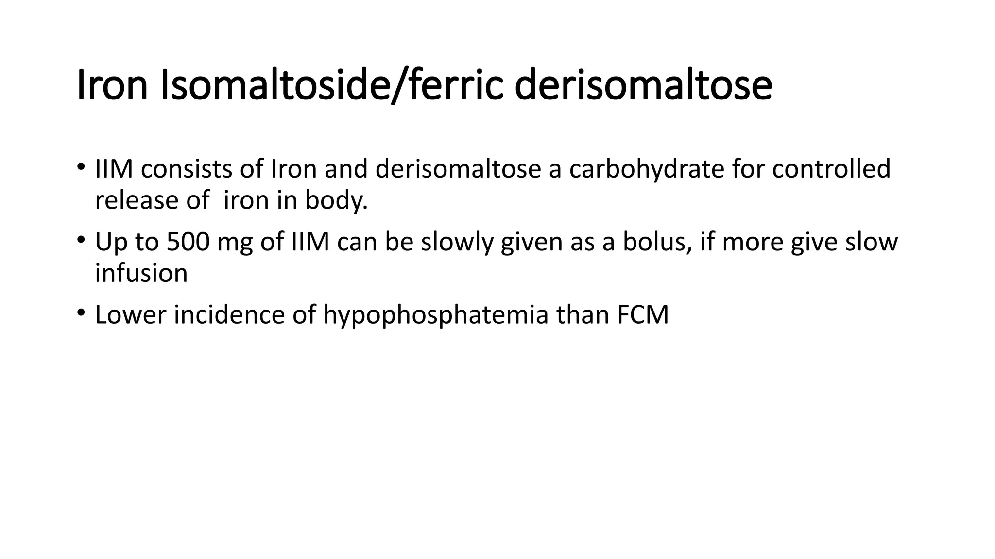 iv iron therapy in patients with chronic kidney diseases | PPTX