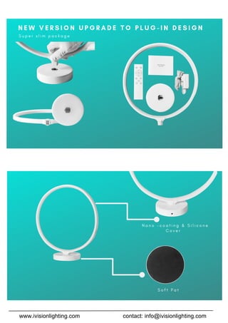 IVision RGBW LED mood light product presentation leaflet | PDF