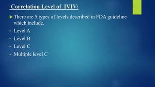 IVIV correlation.pptx