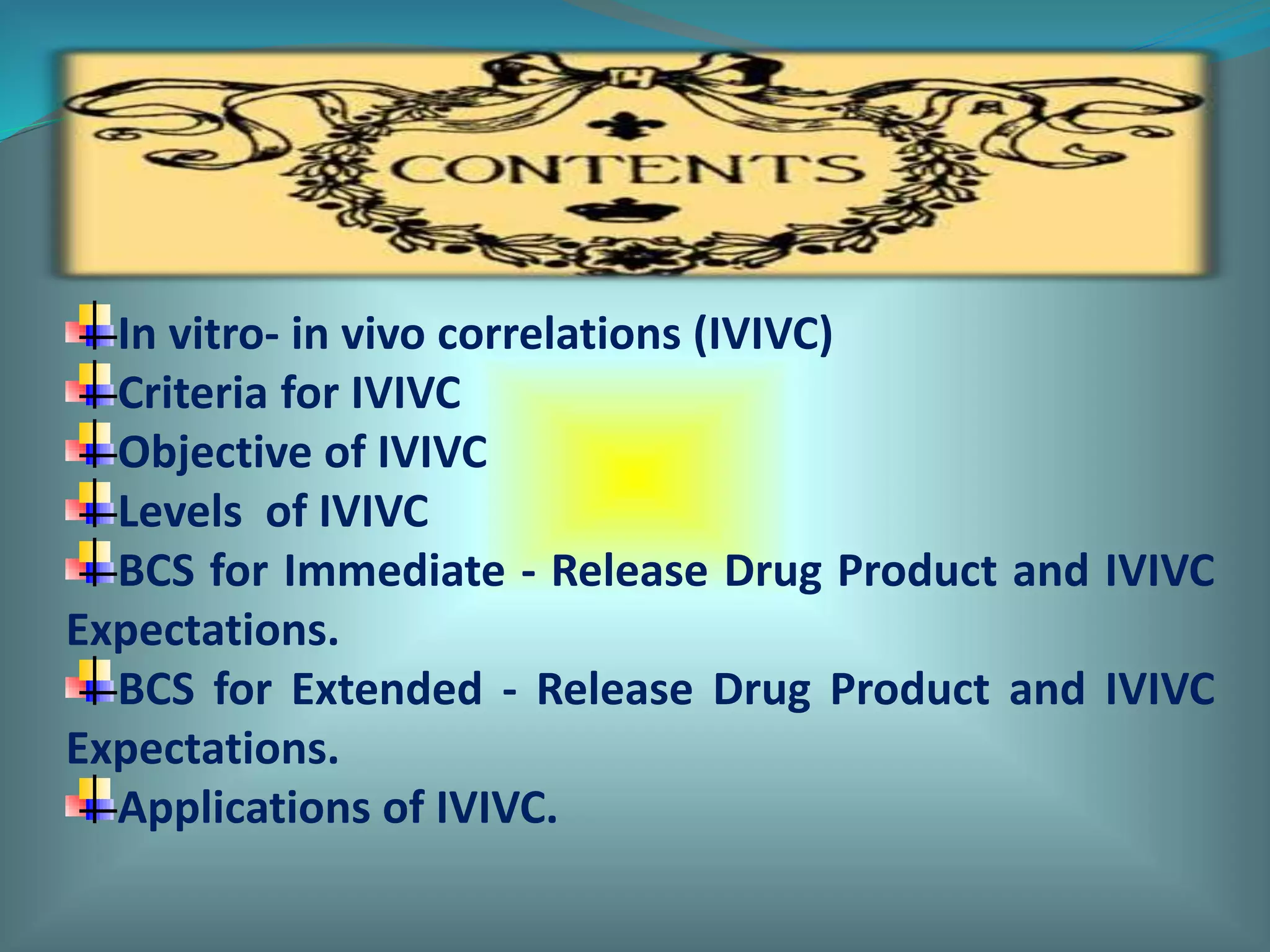 IVIVC | PPTX