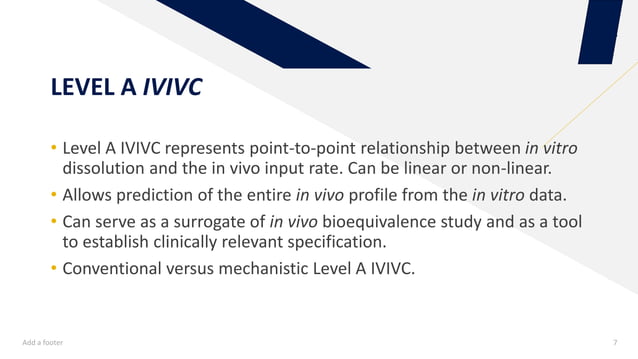 IVIVC: PBPK Simulation and Biowaiver Study Using IVIVC | PPTX