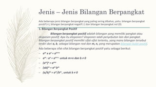 Bilangan berpangkat kls_9 | PPTX