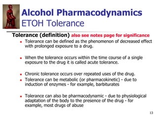 IVMS-CNS Depressants II /Drugs of Abuse IV-Ethanol | PPTX