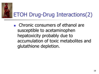 IVMS-CNS Depressants II /Drugs of Abuse IV-Ethanol | PPT
