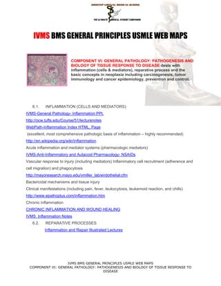 Ivms bms general principles usmle web map general pathology | PDF ...