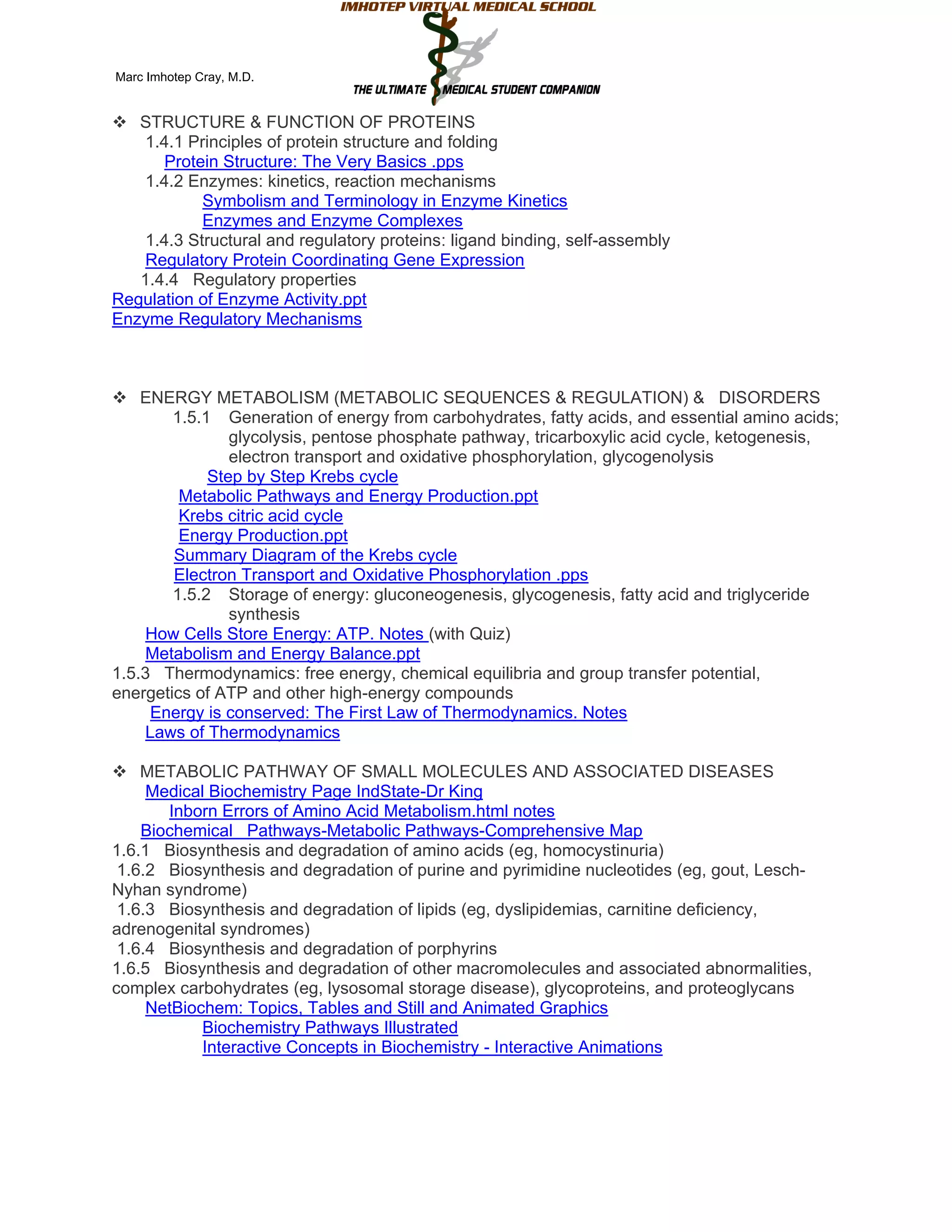 IVMS BMS GENERAL PRINCIPLES USMLE WEB MAPS-Global | PDF