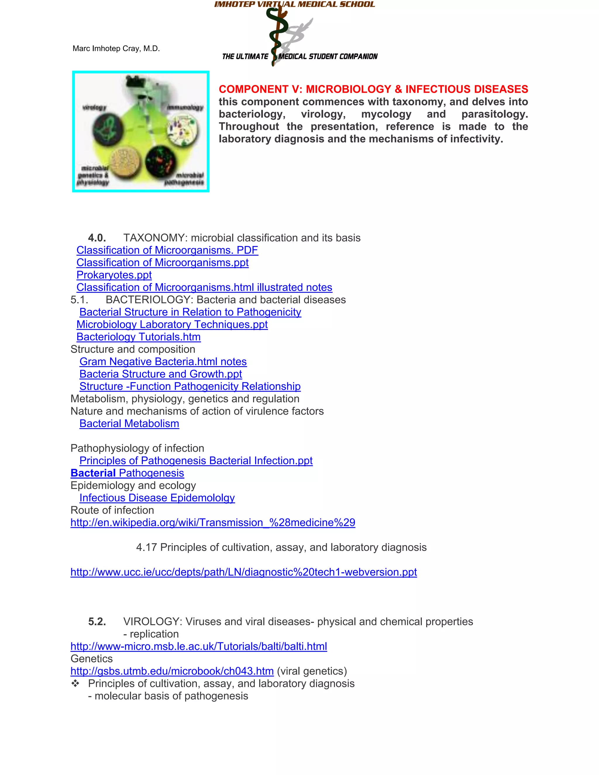 IVMS BMS GENERAL PRINCIPLES USMLE WEB MAPS-Global | PDF