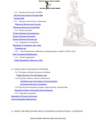 Ivms bms general principles usmle web maps | PDF