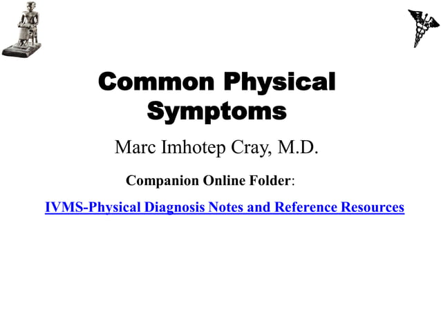IVMS -ICM COMMON SIGNS AND SYMPTOMS | PPT