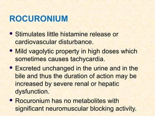 Iv muscle relaxants | PPT