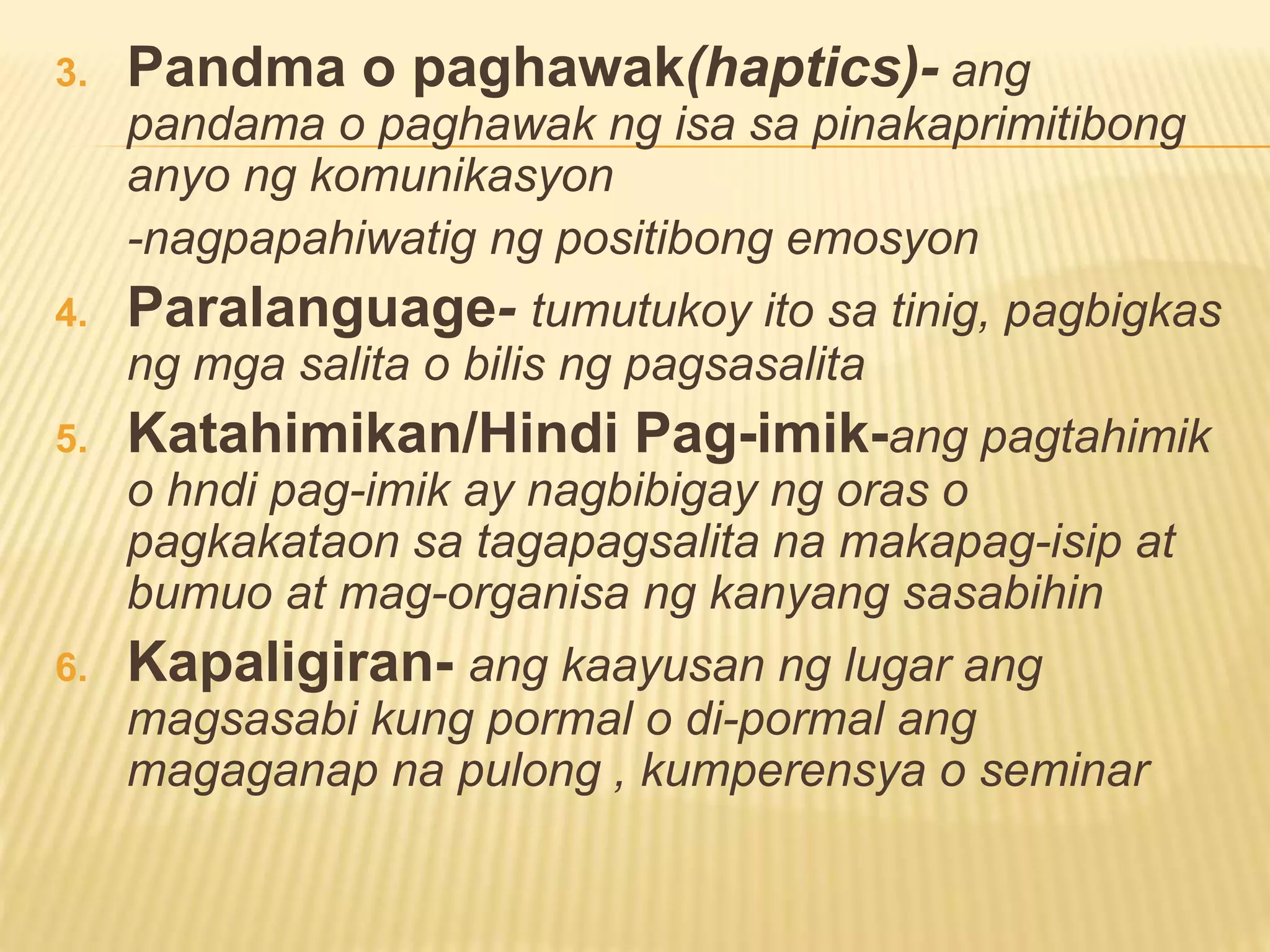 Uri ng Komunikasyon | PPTX