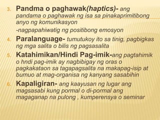 Uri ng Komunikasyon | PPTX