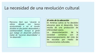 Iván Illich - Presentación final. material de exposicion | PPTX