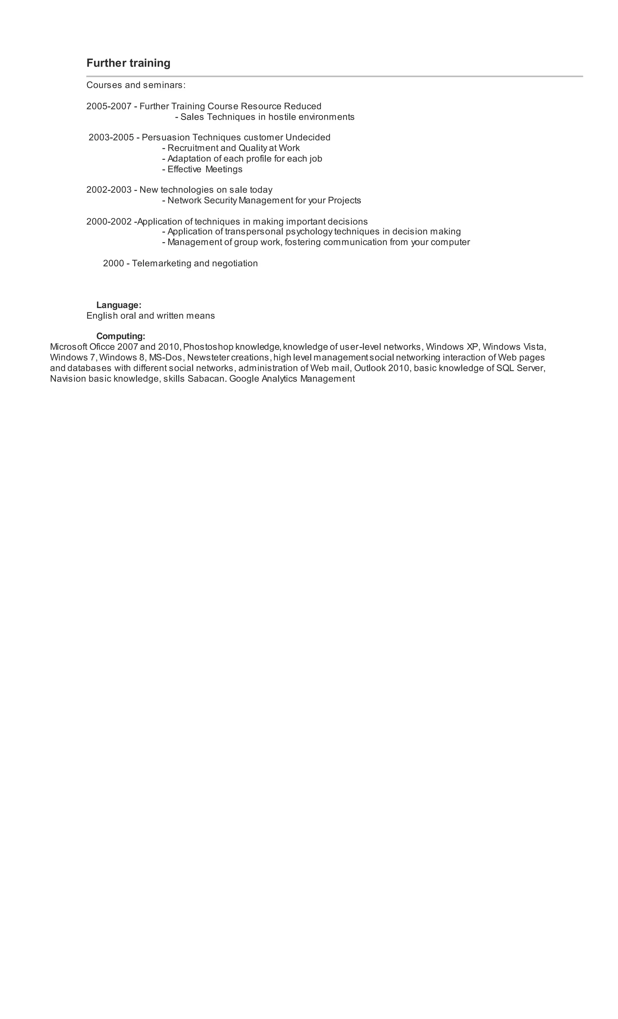 Iván Varillas González Curriculum Inglés | DOCX