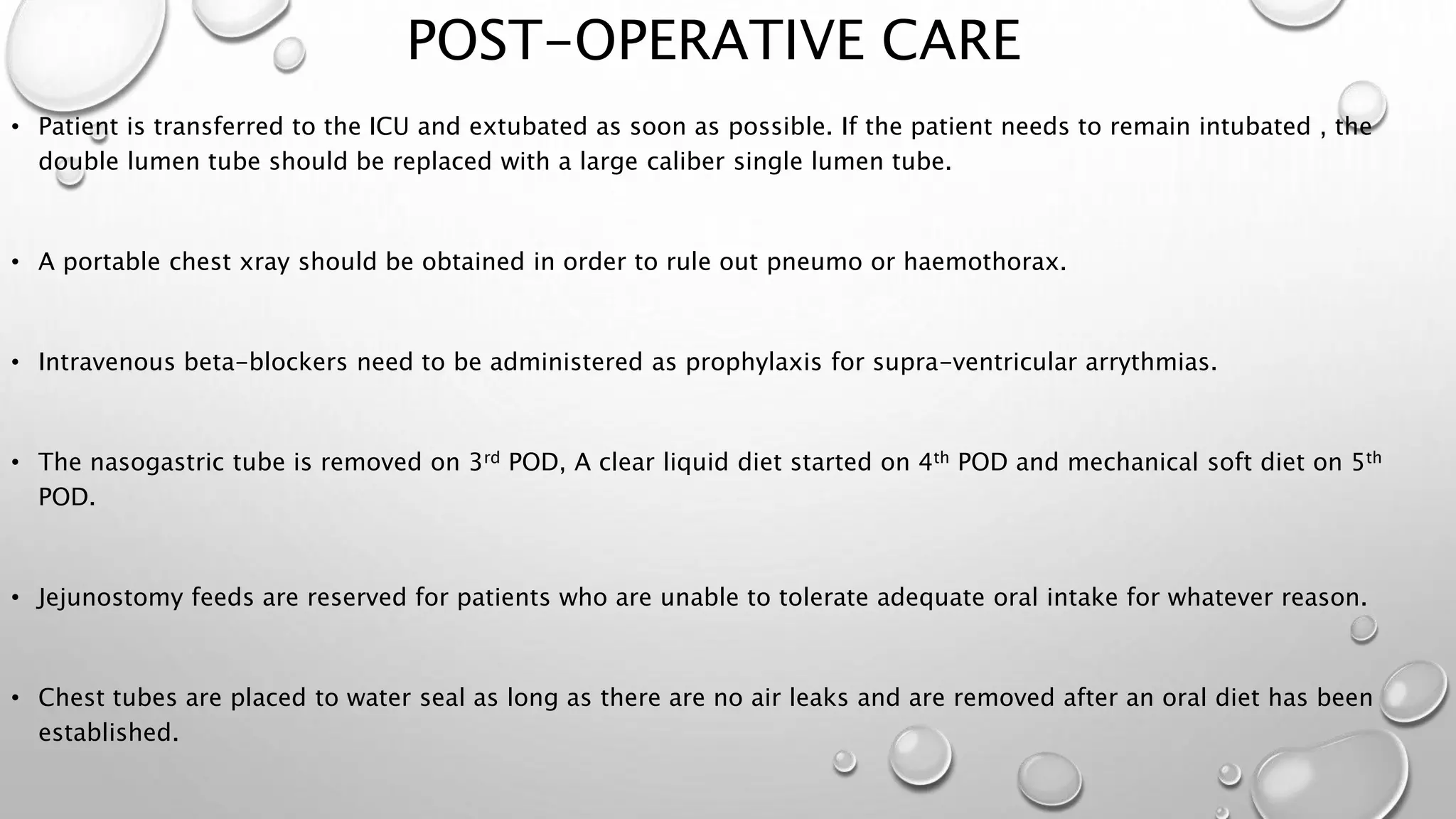 Ivor lewis esophagectomy | PPTX
