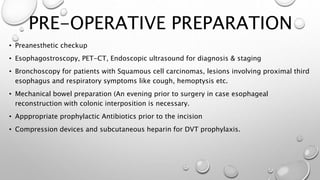 Ivor lewis esophagectomy | PPTX